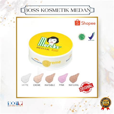 Jual Marcks Bedak Tabur 40gr Classic Beauty Powder Shopee Indonesia