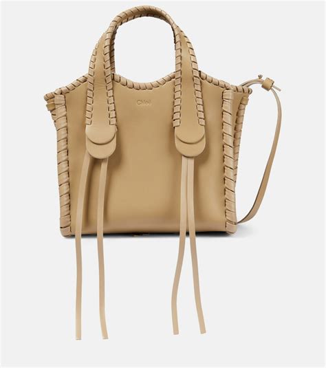 Chloé Mony Small Leather Tote Bag Chloe