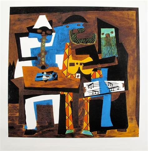 Pablo Picasso Three Musicians