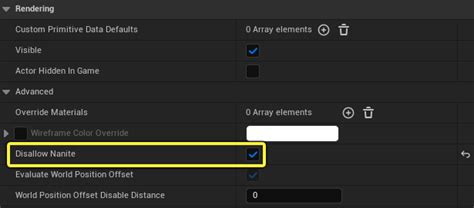 Geometria Virtualizada Do Nanite Na Unreal Engine Unreal Engine 5 5 Documentação Epic