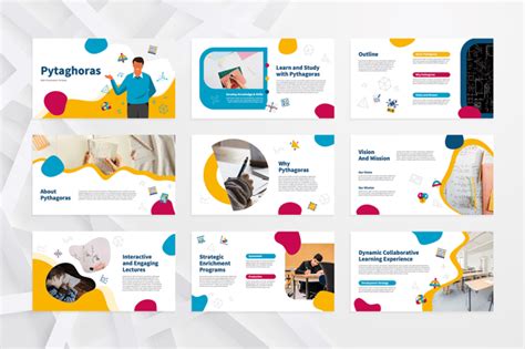 Pythagoras Math Powerpoint Presentation Template Incl Presentation And Individual Envato