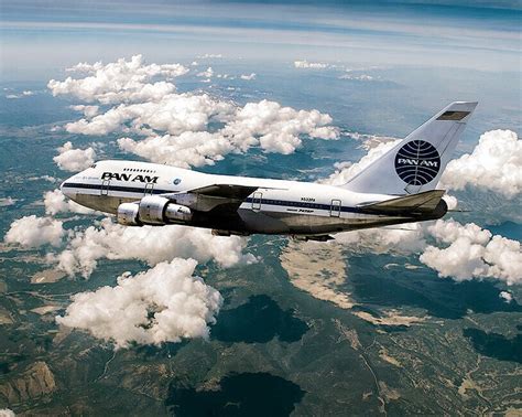 Pan American World Airways Boeing 747sp 24x36 Inch Glossy Laminated