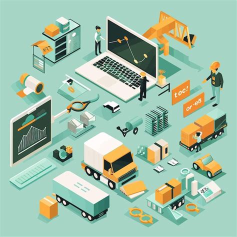Premium Vector 3disometricflatvectorconceptualillustration