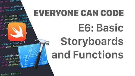 basic xcode storyboards swift beginner tutorial episode 6