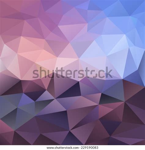 Vector Polygonal Background Irregular Tessellations Pattern Stock