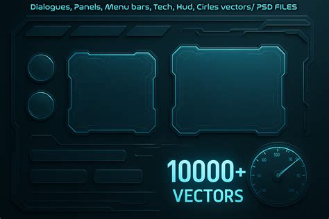 Sci Fi Ui 10000 Plus Scifi Elements 2d Gui Unity Asset Store