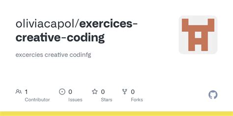 Github Oliviacapolexercices Creative Coding Excercies Creative Codinfg