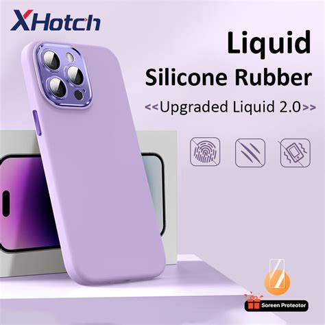 Xhotch Premium Liquid Silicone Magnetic Phone Case For Iphone 16 15 14