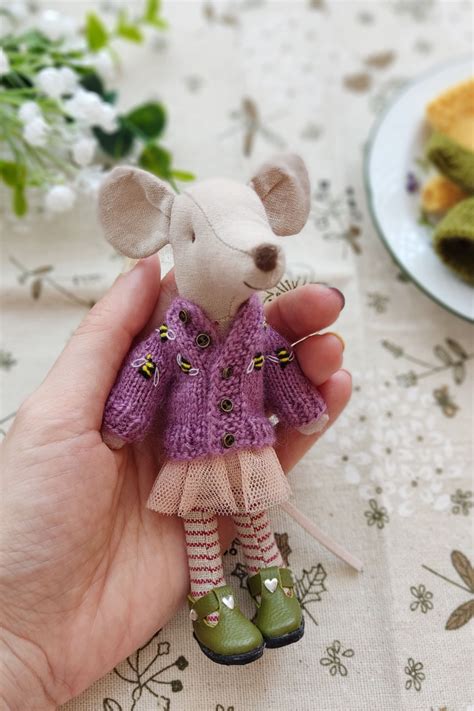Maileg Mouse Knitting Pattern Sheep Cardigan For Big Sister On Christmas Artofit