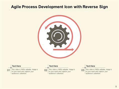 Agile Development Icon Iteration Process Stopwatch Planning Project