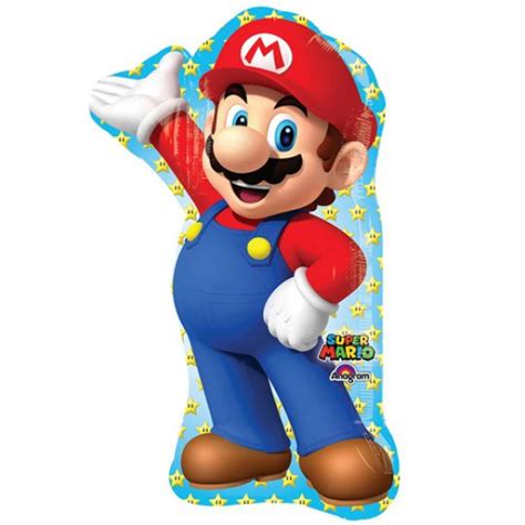 33 Inch Super Mario Foil Balloon Little Pickles