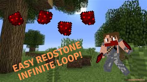How To Make Easy Redstone Infinite Loops Ticks In Minecraft 1 15 Youtube