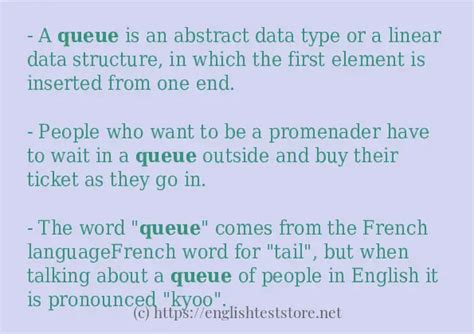 Queue Some Ways To Use EnglishTestStore Blog