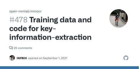 training data and code for key information extraction · issue 478