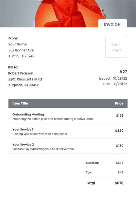 Modeling Invoice Templates Kosmo