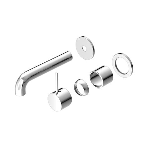 Buy Mecca Wall Basinbath Mixer Separate Back Plate Handle Up 120mm