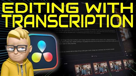Text Based Editing In Davinci Resolve