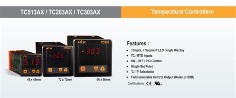 Selec TC AX PID On Off Temperature Controller At Rs In Yamuna Nagar
