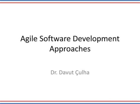 agile unified process aup pptx