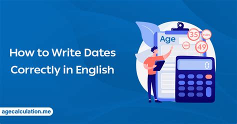 how to write dates correctly in english american and british