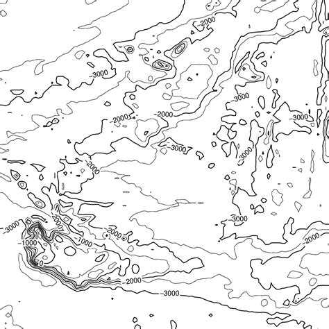Creating A Map With Contour Lines — Pygmt