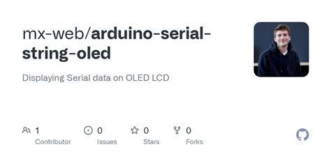 Github Mx Webarduino Serial String Oled Displaying Serial Data On