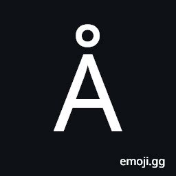Å Angstrom Sign Symbol Meaning Copy And Paste