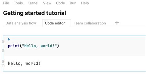 Notebook Structure Datalore Documentation