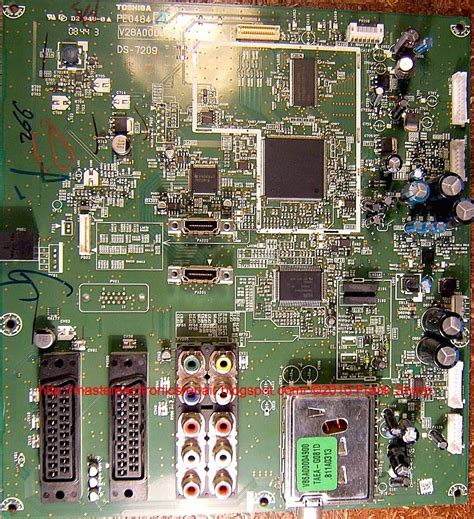 Master Electronics Repair !: REPAIR / SERVICING TV TOSHIBA 32AV500PR