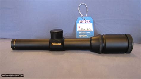 Nikon Monarch Mr 3 1 4x20 Scope