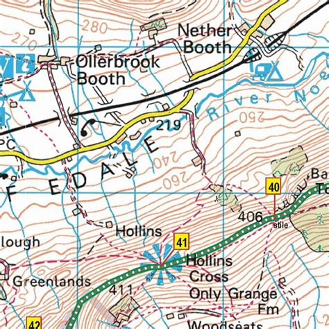 Edale Skyline Challenge Map By Discovery Walking Guides Ltd Avenza Maps