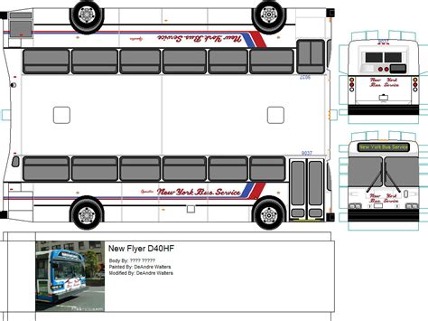 Private Bus Line Paper Buses Page 2 Artwork And Graphic Design Nyc Transit Forums