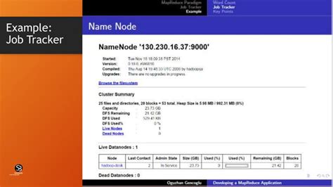 developing a map reduce application pptx