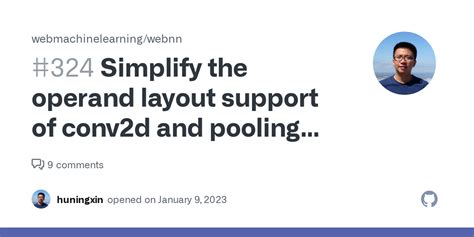 Simplify The Operand Layout Support Of Conv2d And Pooling 2d Operations · Issue 324