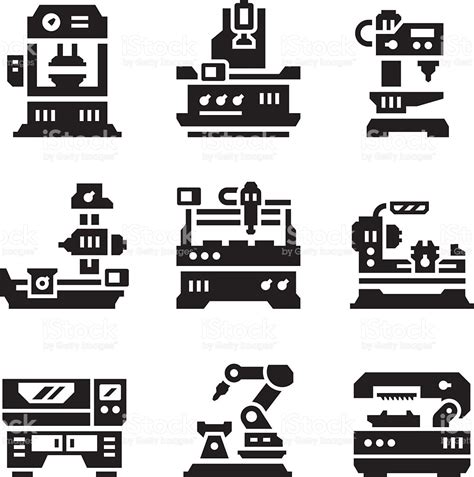 Cnc Machine Icon 2239 Free Icons Library