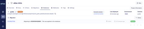 introduction to versioned migrations atlas docs
