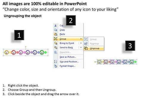 Ppt Continuous Way To Show Six Steps Working With Slide Numbers Procedure PowerPoint Templates