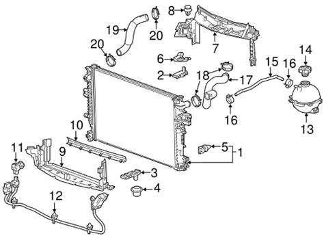Radiator And Components For 2019 Chevrolet Malibu Auto Parts Express