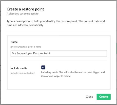 V Restore Points Jumoo Blog