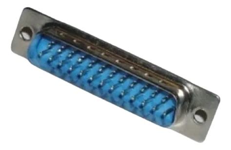 50 Peças Conector Db25 Macho 180 Graus Solda Placa Parcelamento sem juros