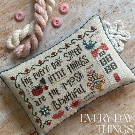 Every Day Things Cross Stitch Chart Stitch It Central