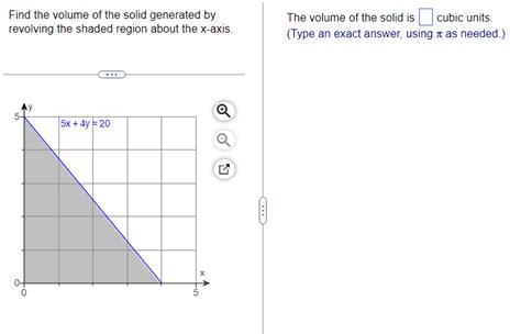 Solved Find The Volume Of The Solid Generated Byrevolving Chegg