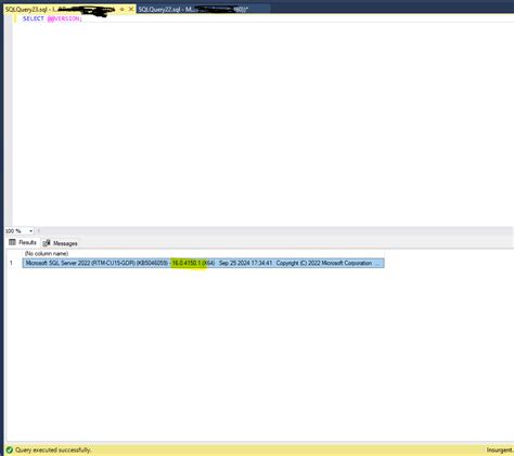 Different Sql Version Community