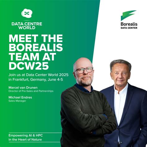Datacenterworld Dcwfrankfurt Datacenterworld2025 Borealisdatacenter… Borealis Data Center