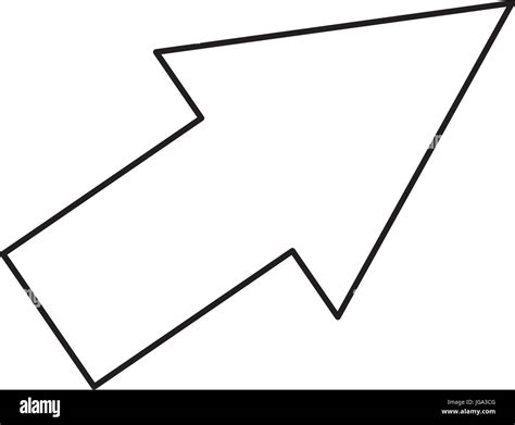 arrow cursor direction pointer click stock vector image and art alamy