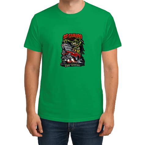 Rat Fink Ss Camaro Rat Fink Shirt Mens Heavyweight T Shirt L Irish