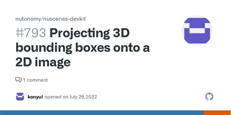 projecting 3d bounding boxes onto a 2d image · issue 793 · nutonomy