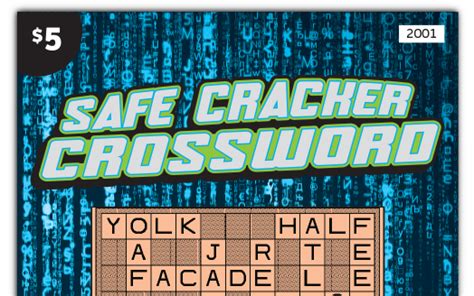 Safe Cracker Crossword The Minnesota Lottery
