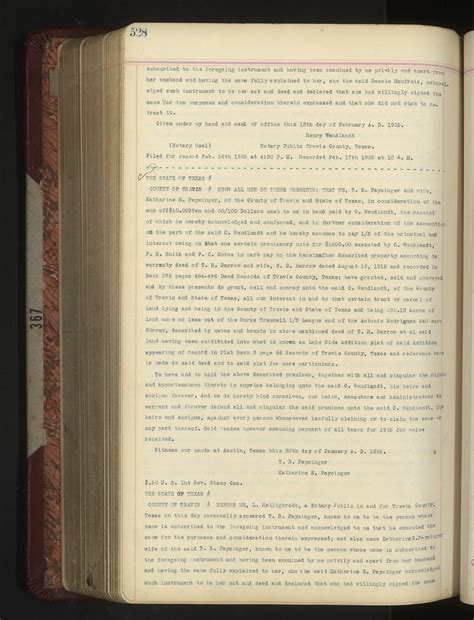 travis county deed records deed record 367 page 528 the portal to