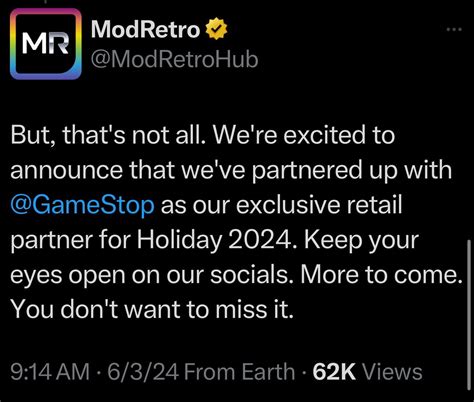 Were Excited To Announce That Weve Partnered Up With Gamestop As Our Exclusive Retail Partner